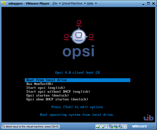 opsi Getting Started opsi-Version 4.0.5